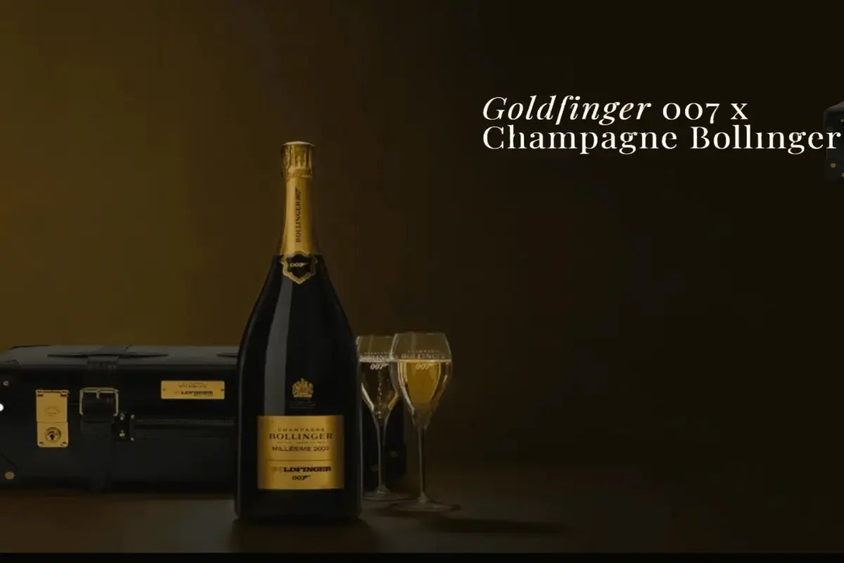 Limited Edition Champagne Bollinger Goldfinger 007 Magnum In Store Now–The Corkscrew Wine Merchants