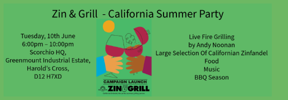 Win 2 Tickets For "Zin & Grill California Summer Party"–The Corkscrew ...